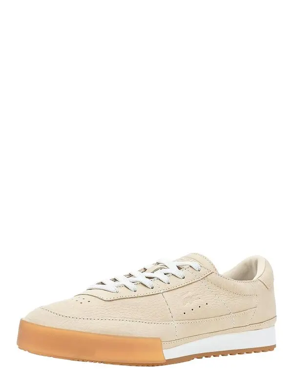 Lacoste Aura Leather Sneakers - Beige