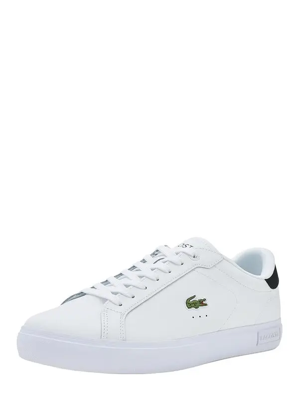 Lacoste Powercourt Leather Sneakers - White