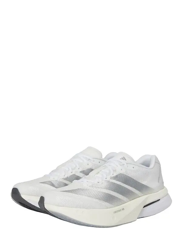 Adidas Adizero Boston 13 Running Shoes - White