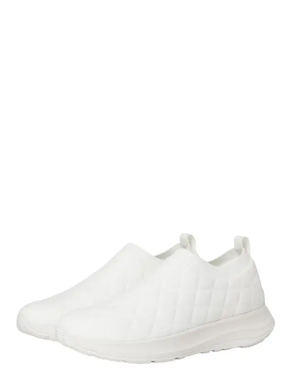 Fitflop F-mode Flow Quilted Knit Slip-on Sneakers - Pink