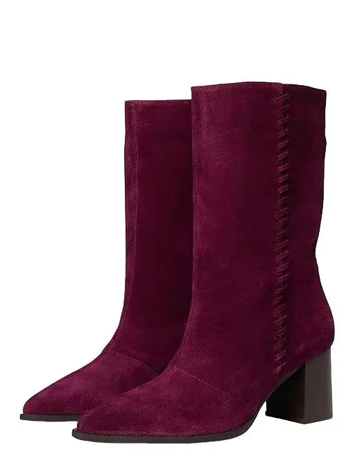 Vince Camuto Lorrys Slouchy Ankle Bootie - Burgundy