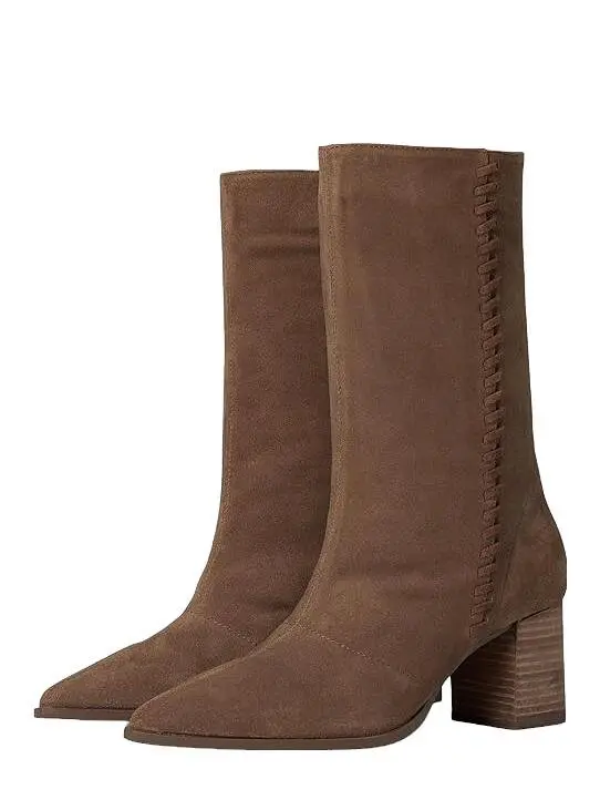 Vince Camuto Lorrys Slouchy Ankle Bootie - Taupe