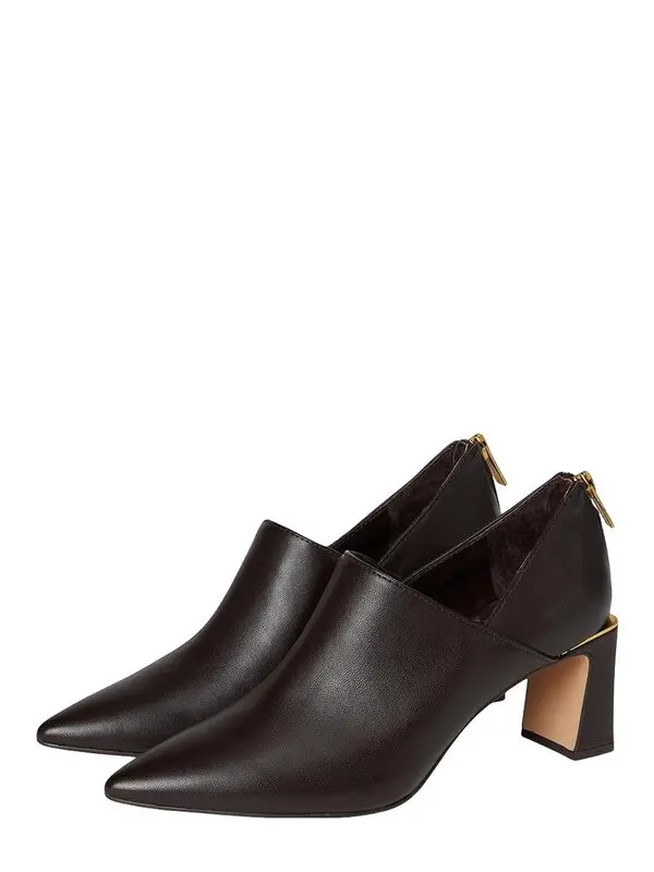 Vince Camuto Haiden Block Heel Pumps - Brown