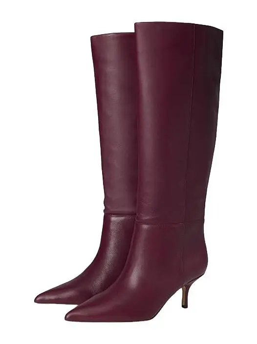 Vince Camuto Tansie Slouchy Knee High Boot - Burgundy