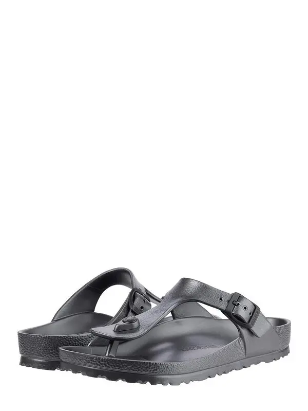 BIRKENSTOCK Gizeh Eva Thong Sandals - Pewter