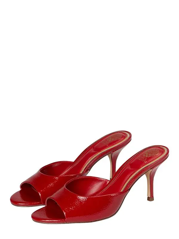 Vince Camuto Prynn High Heel Mule Sandal - Orange