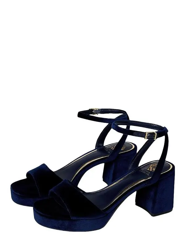 Vince Camuto Pendreya Platform Sandal - Navy