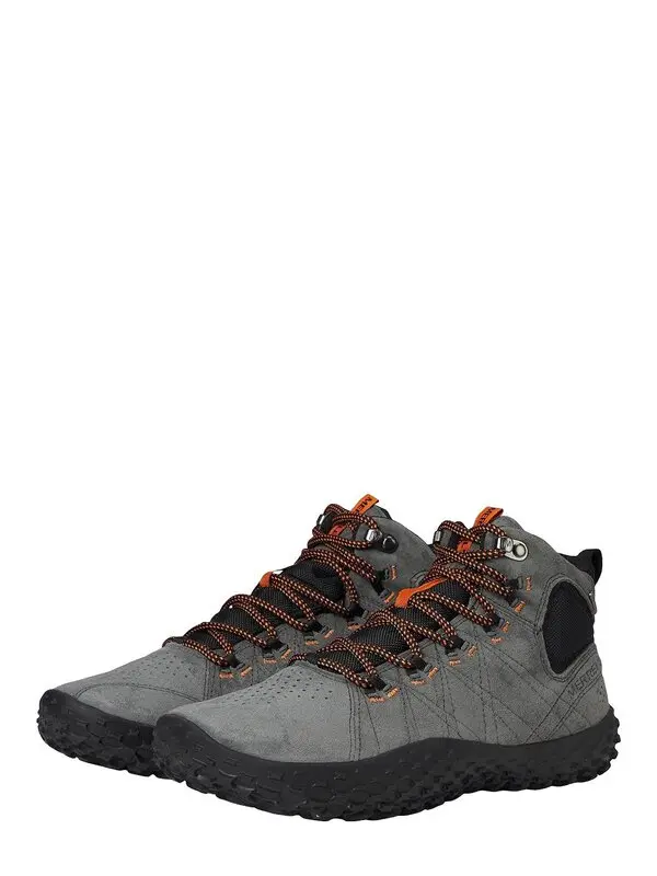 Merrell Wrapt Mid Wp Climbing Shoes - Gray