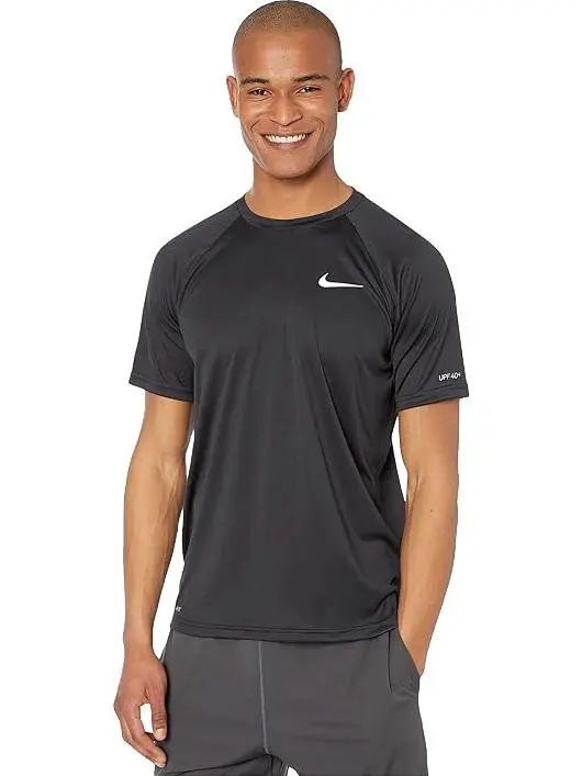 Nike Essential Short Sleeve Hydroguard - Black