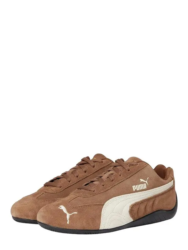 PUMA Speedcat Suede Athletic Shoes - Brown