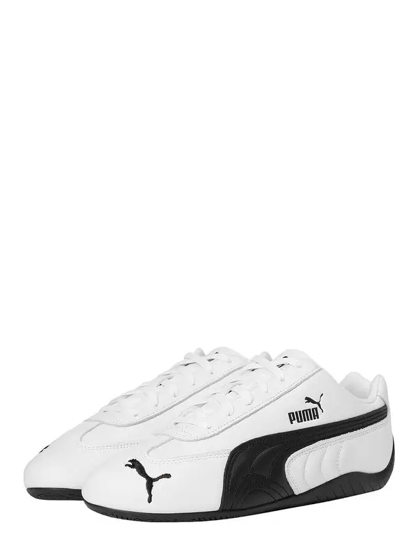 PUMA Speedcat Full Leather Athletic Shoes - White