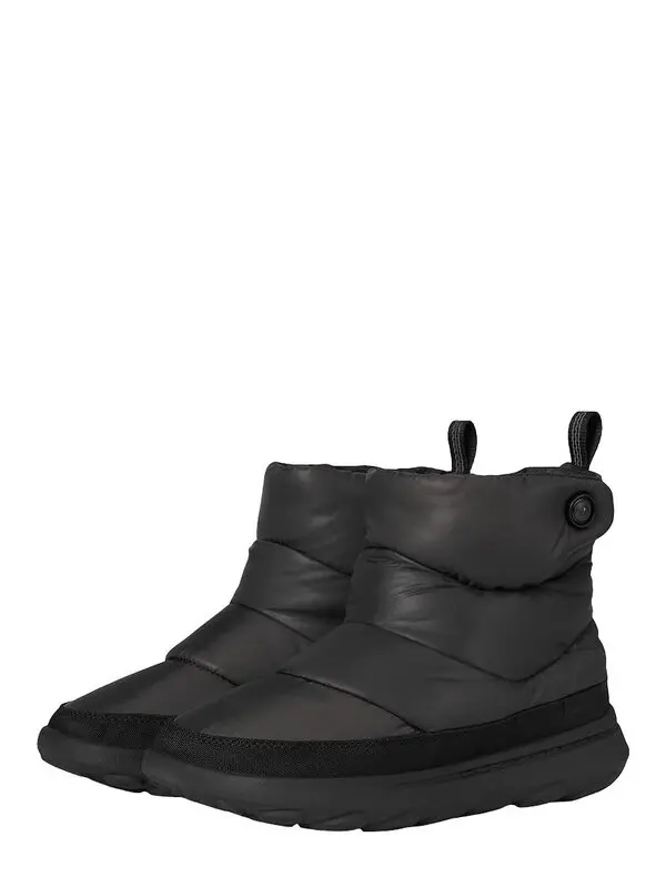 Merrell Quilted Insulated Mid-top Slipper Boots - Black