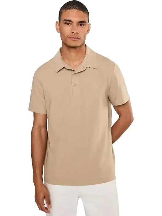 Lacoste Regular Fit Commuter Polo Shirt Clothing Viennese - Tan