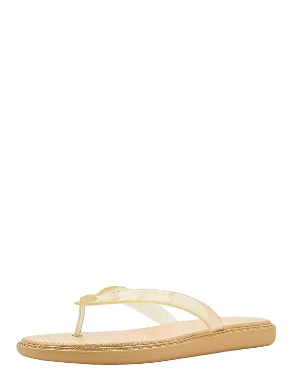 COACH Jelly Flip-flop Sandals - Bone