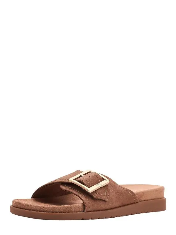 Toms Marin Slide Sandals - Medium Brown