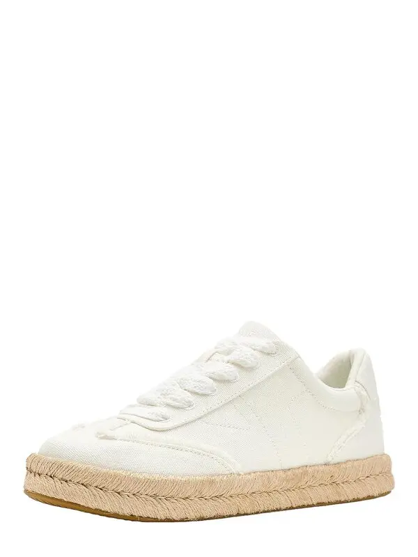 Toms Jesse Low Top Espadrille Sneakers - White