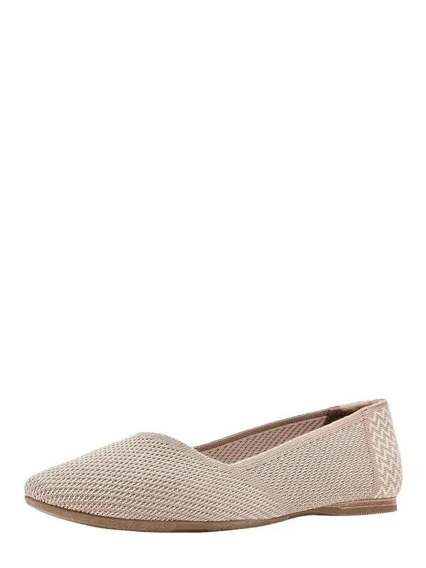 Toms Gemma Flat Shoes - Beige