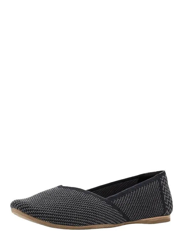 Toms Gemma Flat Shoes - Black