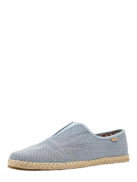 Toms Palmera Plus Espadrille Flats - Blue