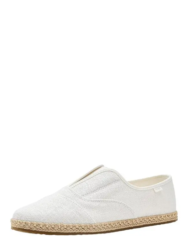 Toms Palmera Plus Espadrille Flats - White