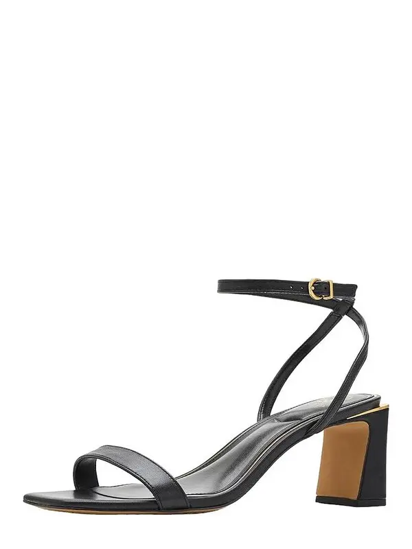 Vince Camuto Ankle Strap High Heel Sandals - Black
