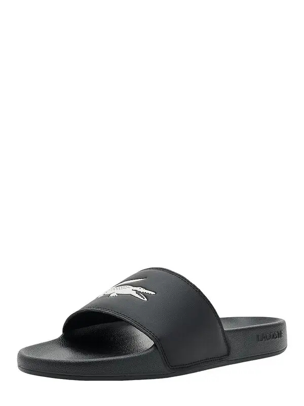 Lacoste Serve Slides Sandals - Black