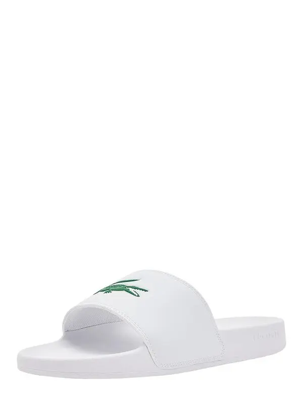 Lacoste Serve Slides Sandals - Gray