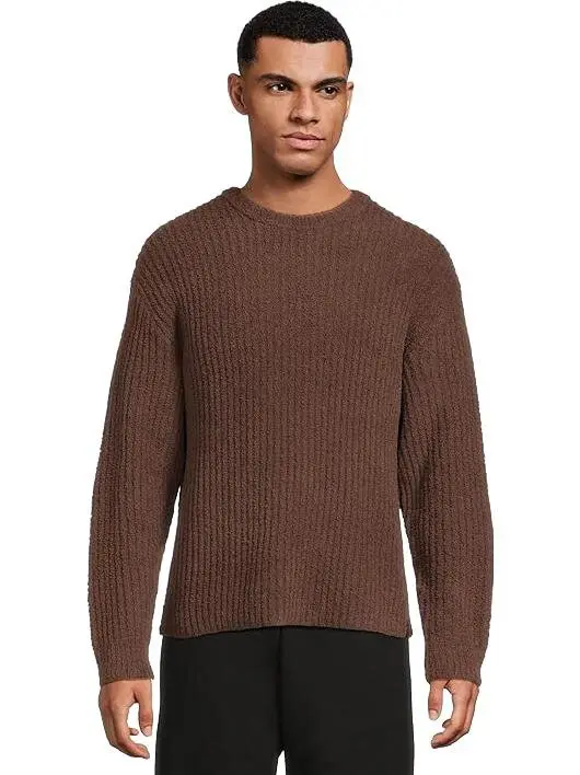 UGG Ryatt Crew Rib Sweatshirt - Brown
