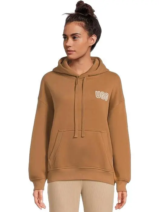 UGG Logo Hoodie Sweatshirt - Brown