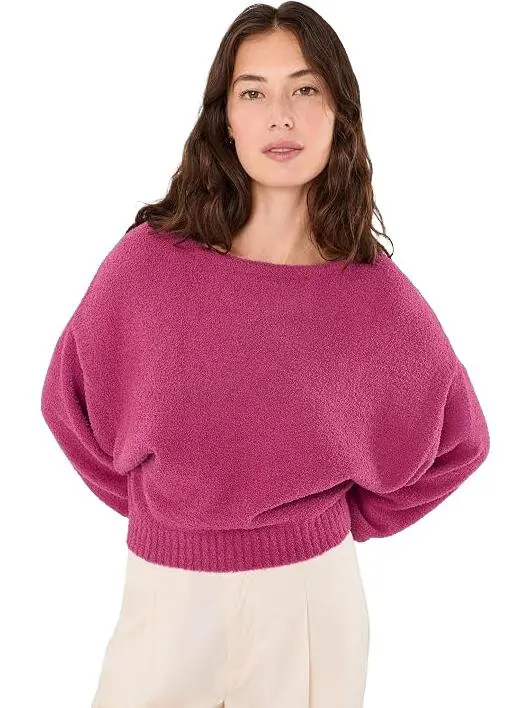 UGG Novalie Slouchy Pullover - Strawberry