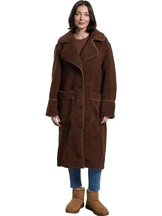 UGG Sema Fluff Coat - Brown