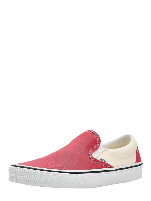 VANS Classic Slip-on Checkerboard Athletic Shoes - Pink
