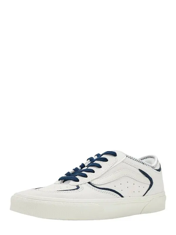 VANS Rowley Classic Suede Athletic Sneakers - Gray