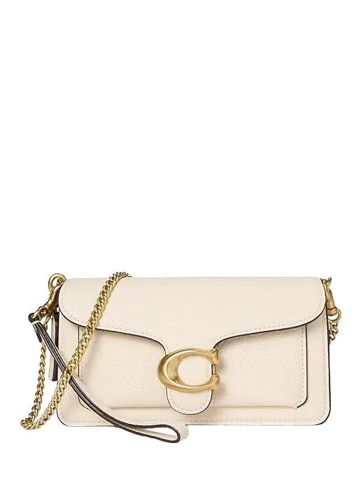 COACH Tabby Chain Crossbody Bag 19 - White