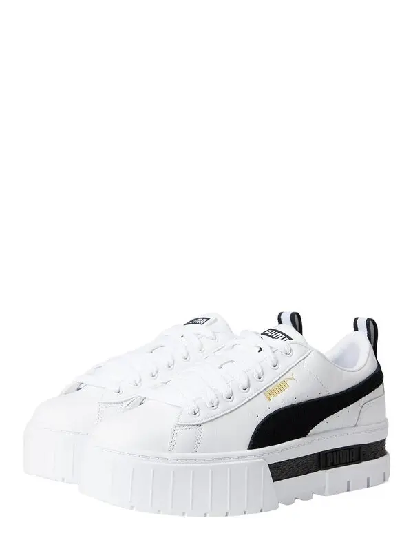PUMA Mayze Platform Sneakers - White