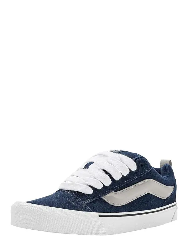 VANS Knu Skool Pop Sidestripe Low Top Sneakers - Navy