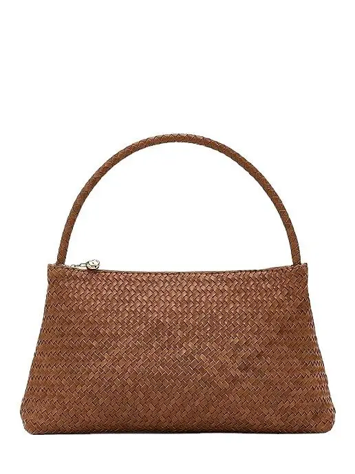 Madewell Woven Zip Shoulder Bag - Orange