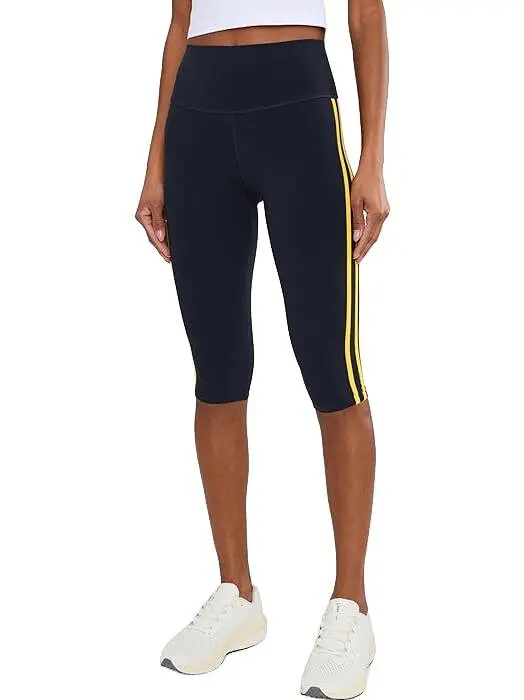Splits59 Ella High-waist Airweight Capri Leggings - Blue