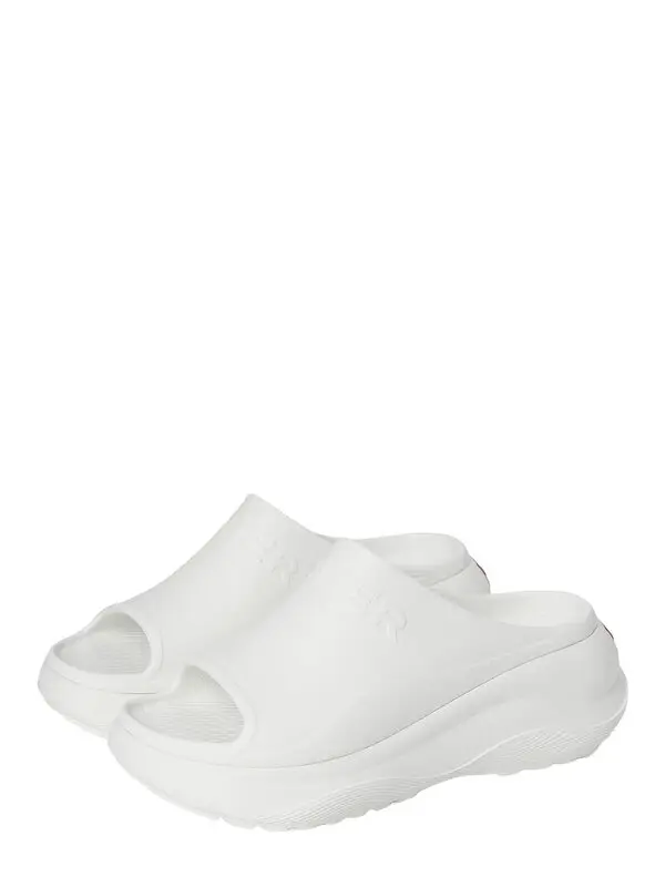 Hunter Haddie Platform Sandals - White