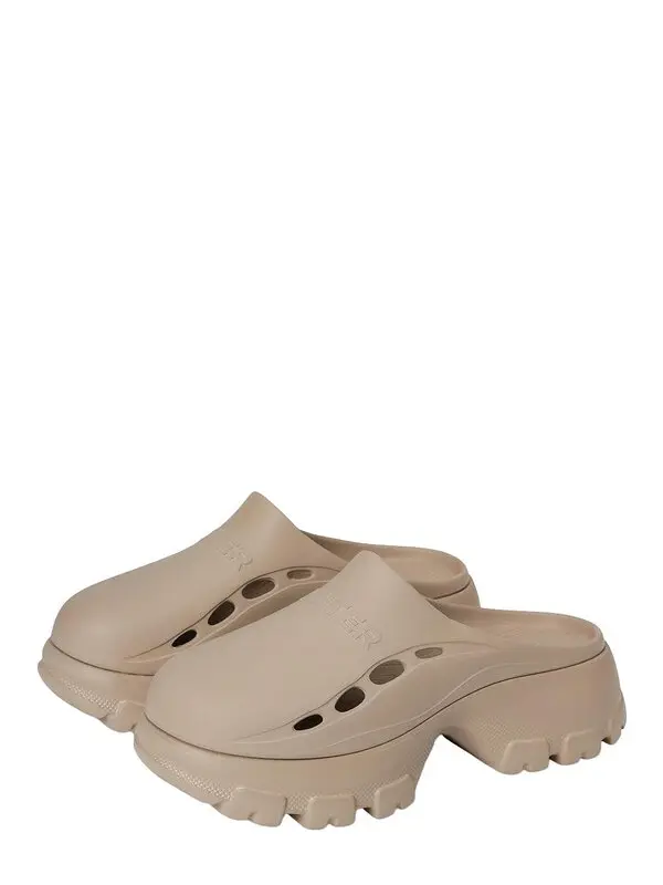 Hunter Bryce Chunky Platform Sandals - Neutral