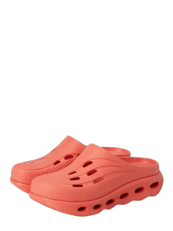 Hunter Geena Slip-on Sandals With Perforated Upper - Red