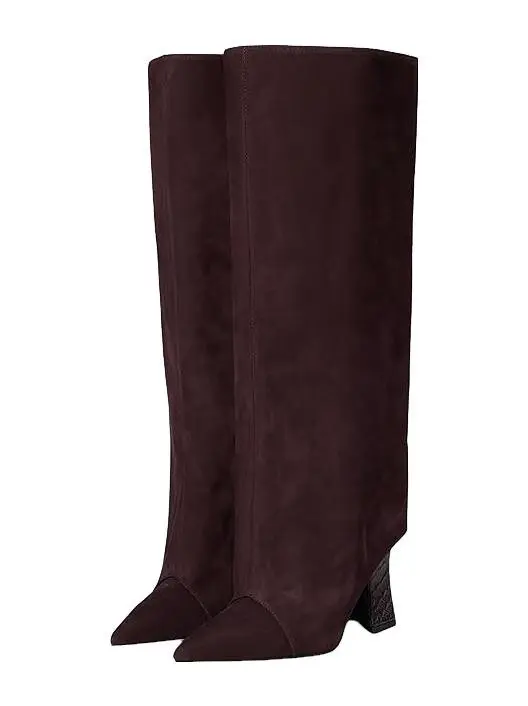 Schutz Terry Up Knee-high Boots - Multi