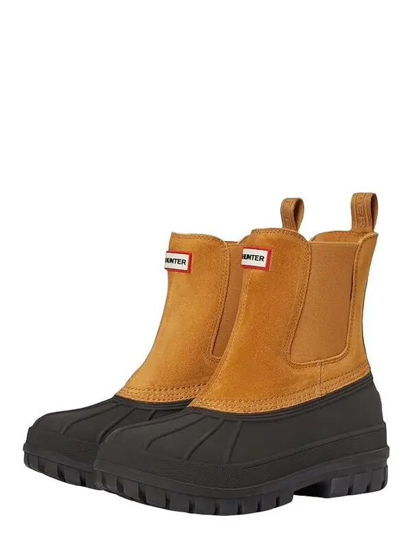 Hunter Sutton Mid Calf Waterproof Boots - Brown