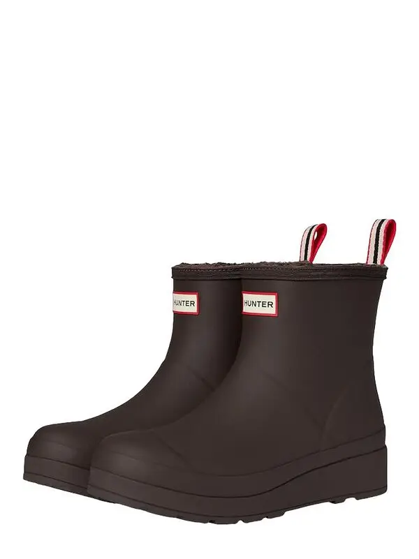 Hunter Play Short Insulated Rain Boots - Brown