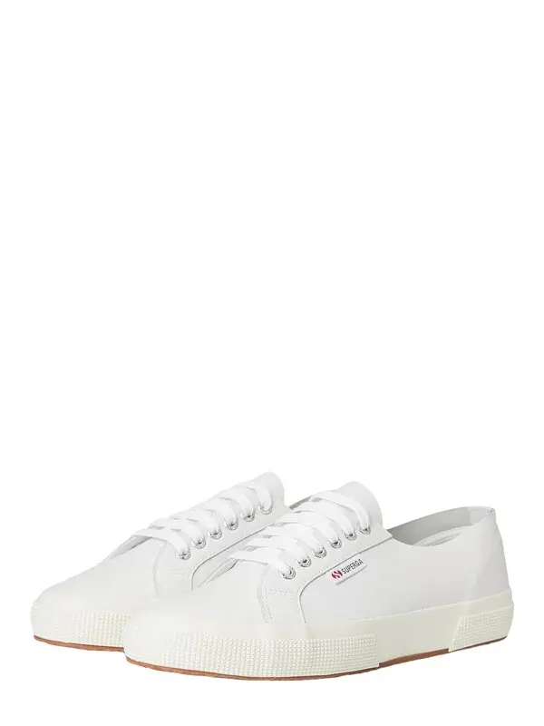 Superga 2750 Unlined Nappa Leather Sneakers - White