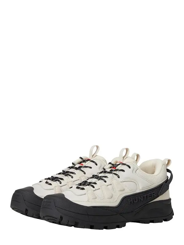 Hunter Nicia Suede Sneakers - Bone