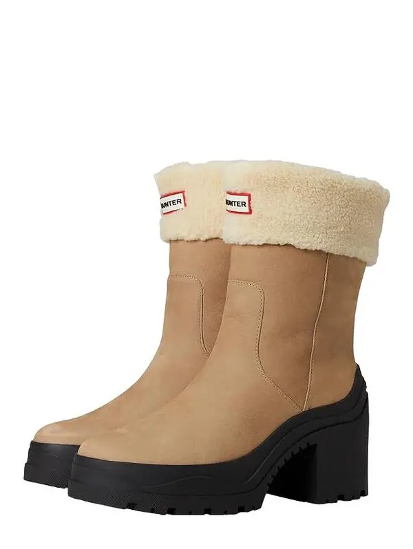 Hunter Marisol Ankle Boots - Tan