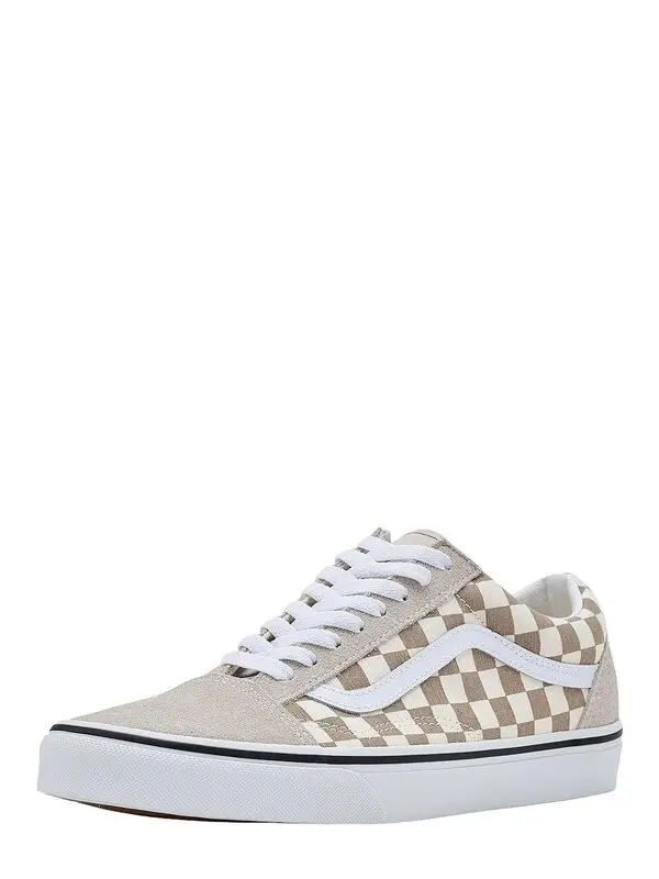 VANS Old Skooltm Vintage Cocoa Skate Shoes - White