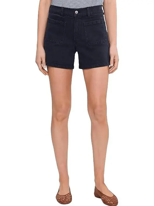 Madewell The Emmy Short High Rise Shorts - Navy
