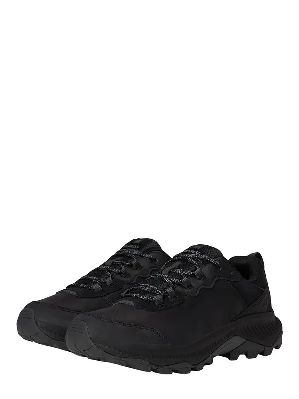 Merrell Speed Strike 2 Leather Athletic Shoes - Black